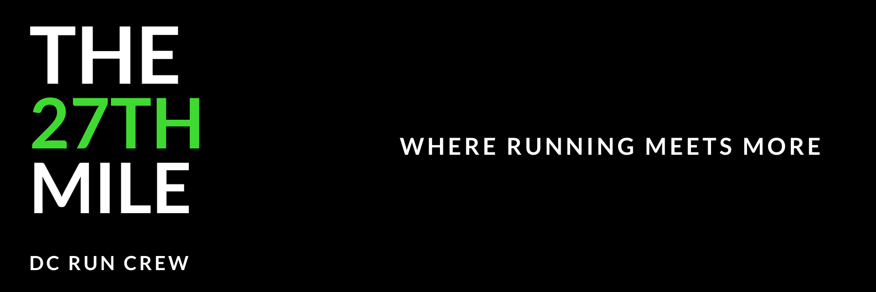 Blog - DC Run Crew